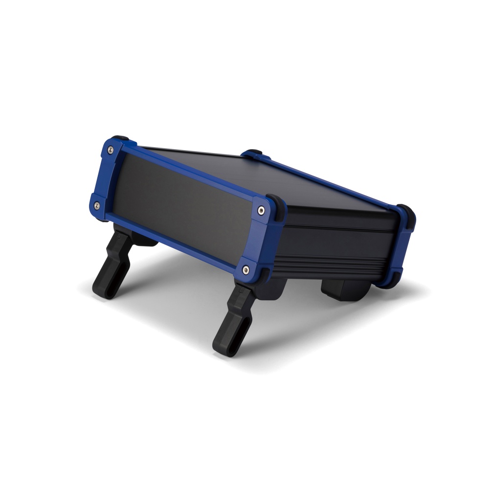 EXPT型チルトレッグ付アルミケース(ブラック/ネイビー) EXPT20-9-25BN タカチ電機工業製｜電子部品・半導体通販のマルツ