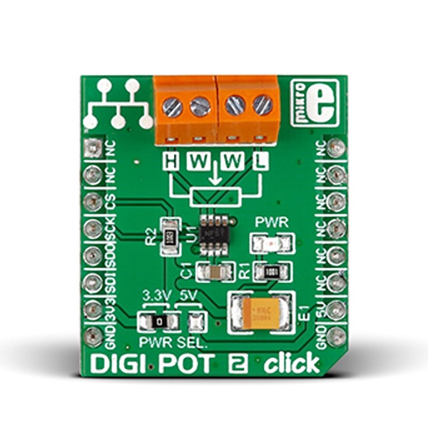 MIKROE DIGI POT 2 Click COM-20338 SparkFun製｜電子部品・半導体通販のマルツ