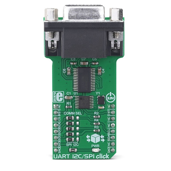 MIKROE UART I2C/SPI Click DEV-18964 SparkFun製｜電子部品・半導体通販のマルツ