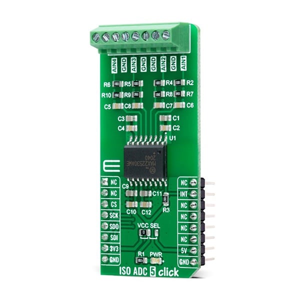 MIKROE ISO ADC 5 Click DEV-19171 SparkFun製｜電子部品・半導体通販のマルツ