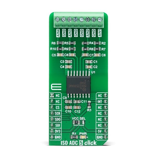 MIKROE ISO ADC 5 Click DEV-19171 SparkFun製｜電子部品・半導体通販のマルツ