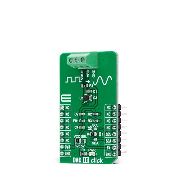 MIKROE DAC 10 Click DEV-19189 SparkFun製｜電子部品・半導体通販のマルツ