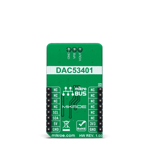 MIKROE DAC 10 Click DEV-19189 SparkFun製｜電子部品・半導体通販のマルツ