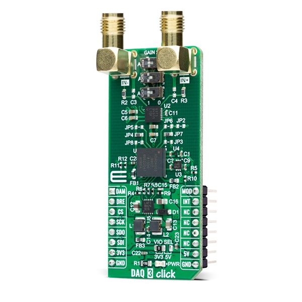 MIKROE DAQ 3 Click DEV-19284 SparkFun製｜電子部品・半導体通販のマルツ