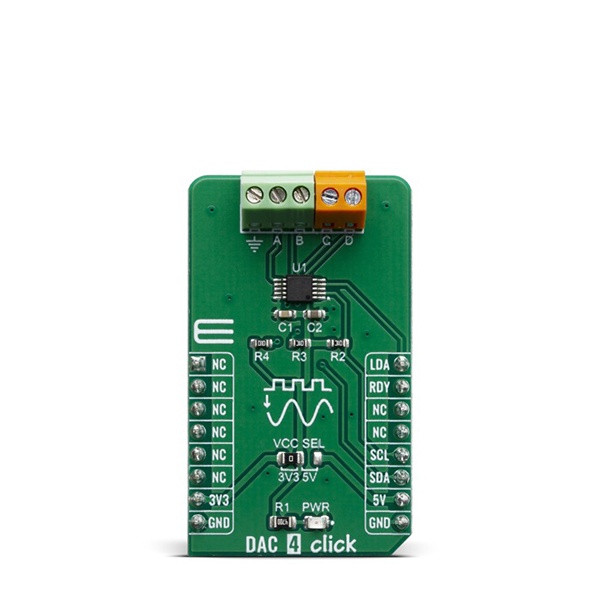 MIKROE DAC 4 Click DEV-19638 SparkFun製｜電子部品・半導体通販のマルツ