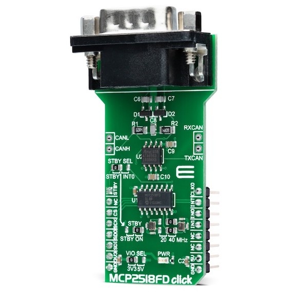 MIKROE MCP2518FD Click DEV-19809 SparkFun製｜電子部品・半導体通販のマルツ