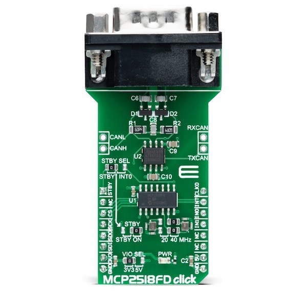 MIKROE MCP2518FD Click DEV-19809 SparkFun製｜電子部品・半導体通販のマルツ