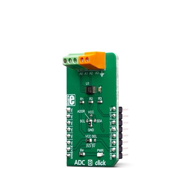 MIKROE ADC 8 Click DEV-19838 SparkFun製｜電子部品・半導体通販のマルツ