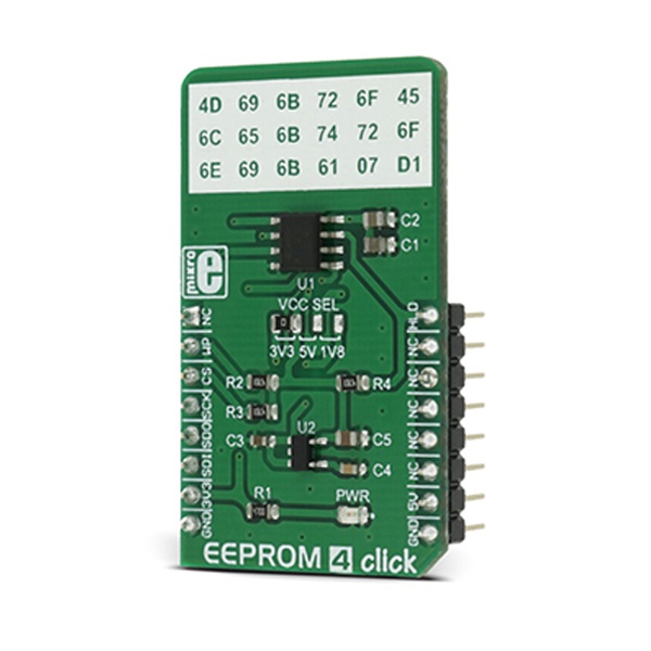 MIKROE EEPROM 4 Click DEV-20186 SparkFun製｜電子部品・半導体通販のマルツ