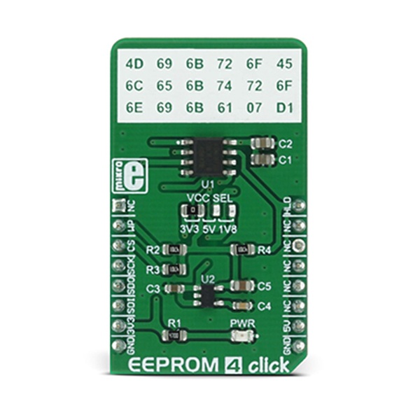 MIKROE EEPROM 4 Click DEV-20186 SparkFun製｜電子部品・半導体通販のマルツ