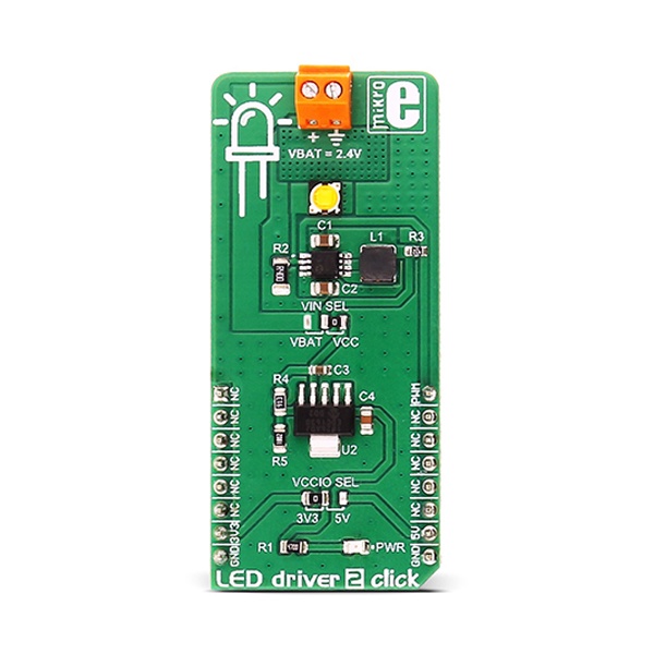 MIKROE LED Driver 2 Click DEV-20216 SparkFun製｜電子部品・半導体通販のマルツ