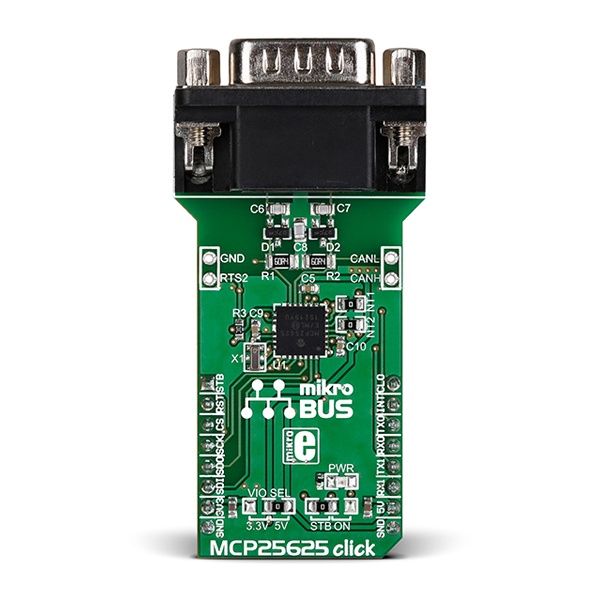 MIKROE MCP25625 Click DEV-20331 SparkFun製｜電子部品・半導体通販のマルツ