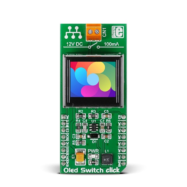 MIKROE OLED Switch Click LCD-18839 SparkFun製｜電子部品・半導体通販のマルツ