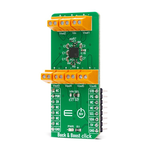 MIKROE Buck & Boost Click PRT-18901 SparkFun製｜電子部品・半導体通販のマルツ