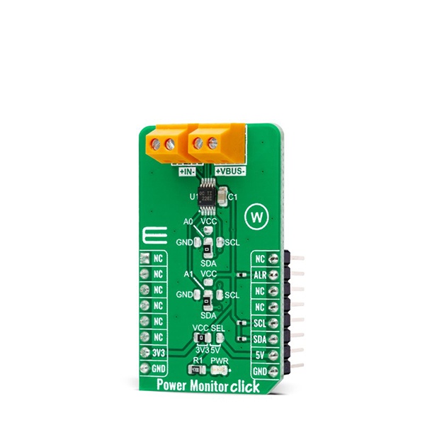 MIKROE Power Monitor Click PRT-19132 SparkFun製｜電子部品・半導体通販のマルツ
