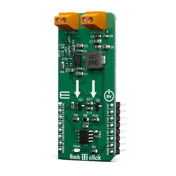 MIKROE Buck 12 Click PRT-19671 SparkFun製｜電子部品・半導体通販のマルツ