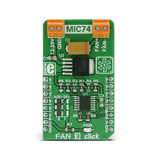 MIKROE Fan 3 Click PRT-20203 SparkFun製｜電子部品・半導体通販のマルツ