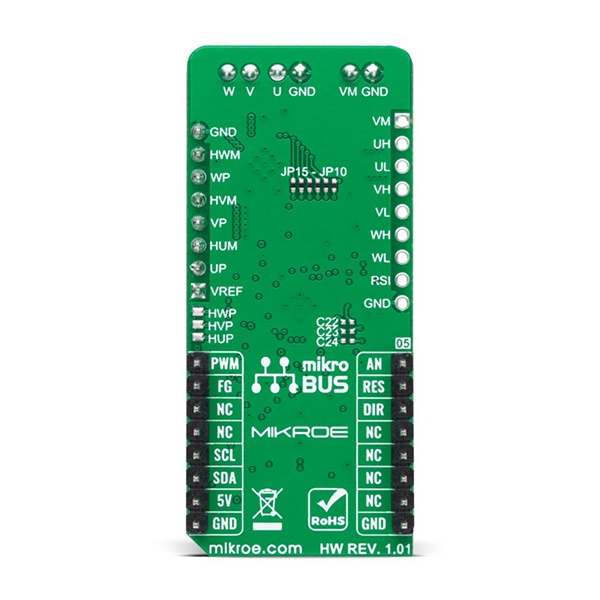 MIKROE Brushless 8 Click ROB-19327 SparkFun製｜電子部品・半導体通販のマルツ