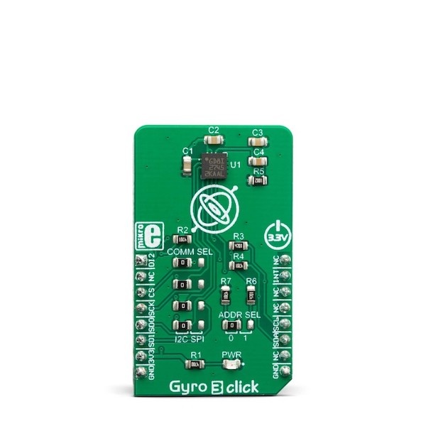 MIKROE Gyro 3 Click SEN-19820 SparkFun製｜電子部品・半導体通販のマルツ