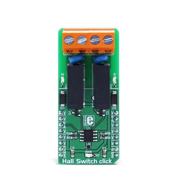 MIKROE Hall Switch Click SEN-20007 SparkFun製｜電子部品・半導体通販のマルツ