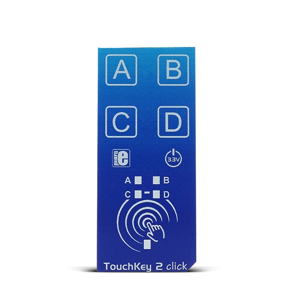 MIKROE TouchKey 2 Click SEN-20289 SparkFun製｜電子部品・半導体通販のマルツ