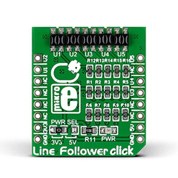 MIKROE Line Follower Click SEN-20357 SparkFun製｜電子部品・半導体通販のマルツ
