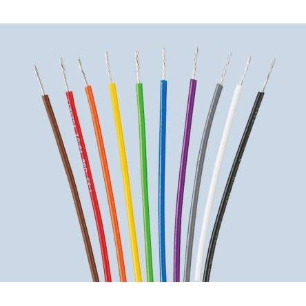黄 26 AWG UL1007 #26 Yellow SWCC 30m UL1007-#26-YELLOW-SWCC-30M 昭和電線ケーブル ...