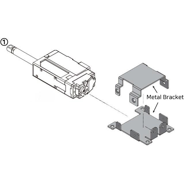 MIGHTY ZAP Metal Bracket (IR-MB02) [金属ブラケット (IR-MB02)] IR-MB02 IR ROBOT ...