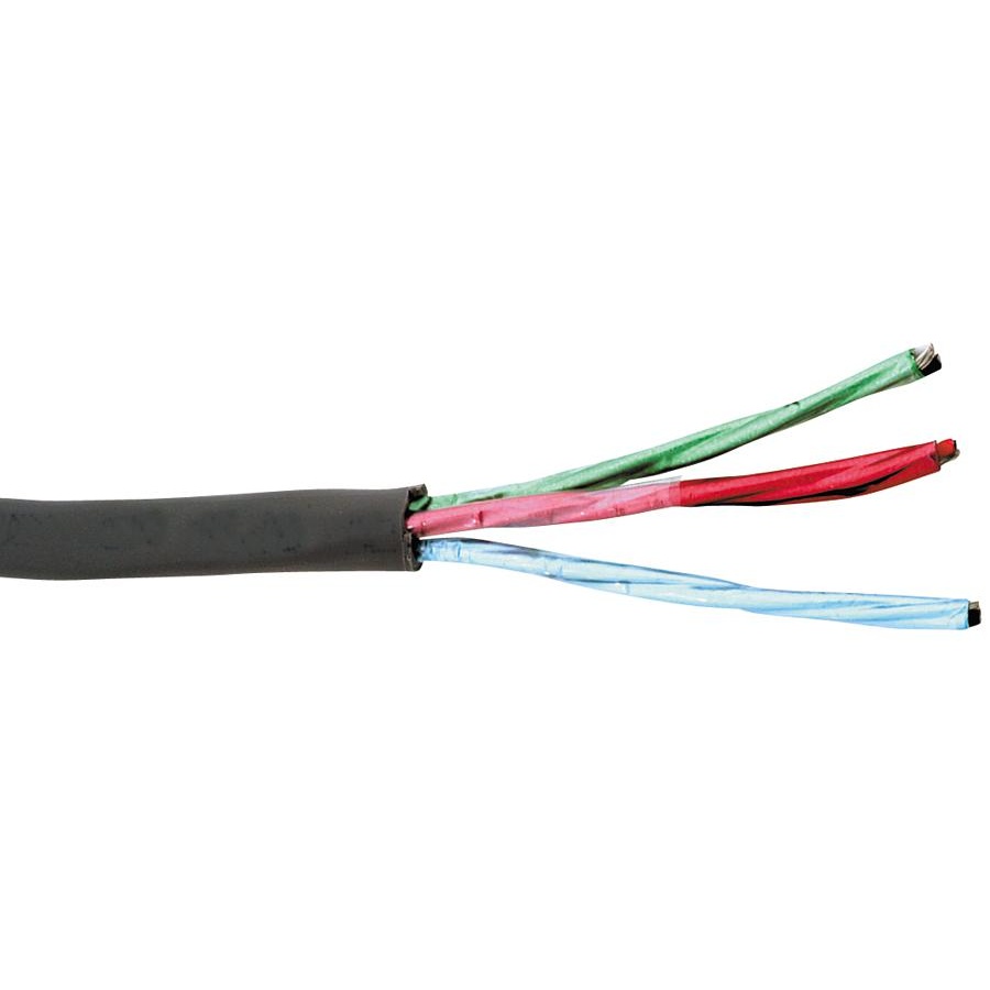 SHIELDED MULTIPAIR CABLE 3PR 1000FT 300V CHROME 8777 0601000 Belden製｜電子 ...