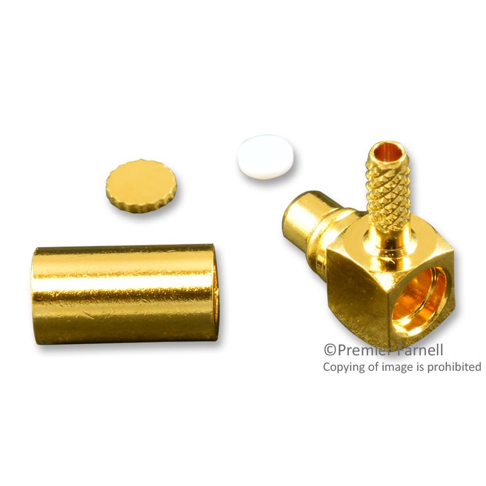 RF/COAXIAL MMCX PLUG R/A 50 OHM CRIMP 262102 Amphenol RF製｜電子部品・半導体通販のマルツ