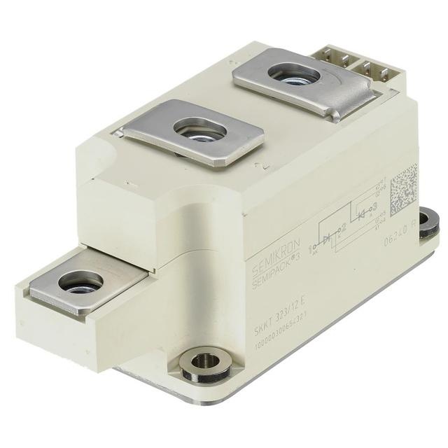 THYRISTOR MODULE 273A 1.6KV A 43A SKKT 273/16E SEMIKRON製｜電子部品・半導体通販のマルツ