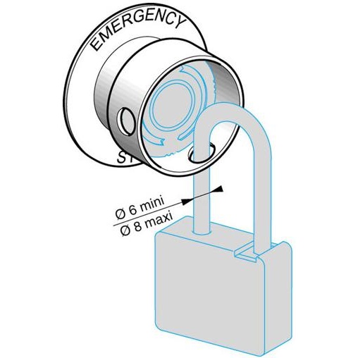 EN418 TELESCOPIC PADLOCK ACCES'Y ZBZ3605 SCHNEIDER ELECTRIC製｜電子部品・半導体通販のマルツ