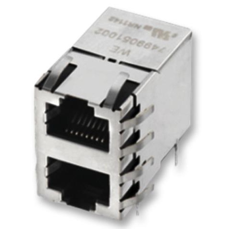 JACK MODULAR RJ45 2PORT 8P8C 7499051002 WURTH ELEKTRONIK製｜電子部品・半導体通販のマルツ