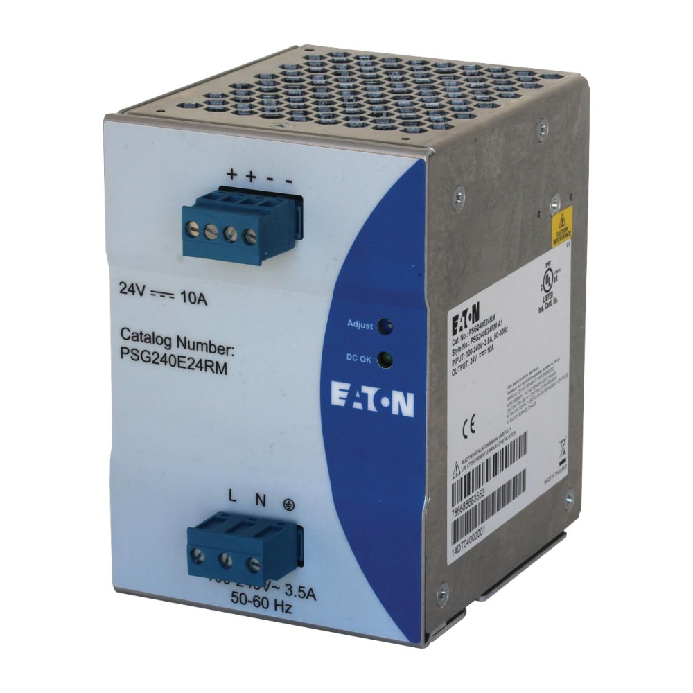 POWER SUPPLY AC-DC 24V 10A PSG240E24RM Eaton製｜電子部品・半導体通販のマルツ