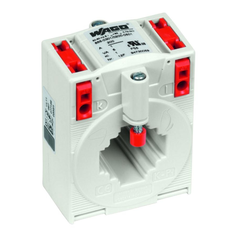 CURRENT TRANSFORMER 400A 5VA 855-401/400-501 WAGO製｜電子部品・半導体通販のマルツ