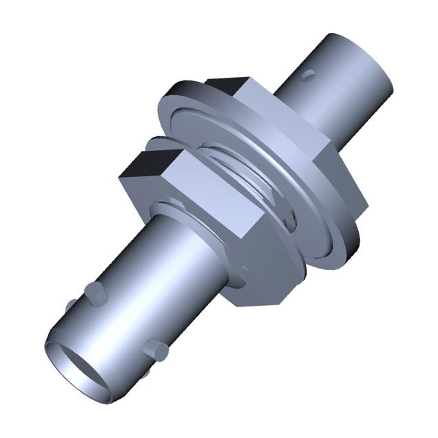 RF COAX CONN TRIAXIAL BULKHEAD JACK DK-621-0440-4P Raychem Cable ...