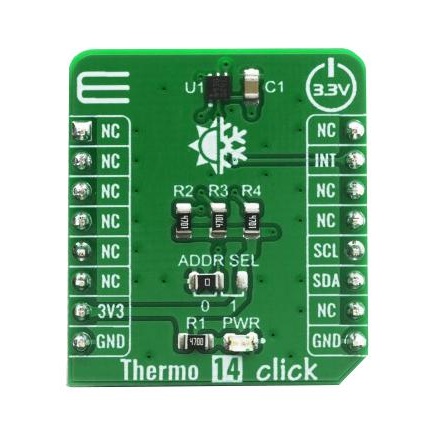 CLICK BOARD TEMP/HUMIDITY I2C 3.3V MIKROE-4132 MikroElektronika製｜電子部品・半導体通販のマルツ