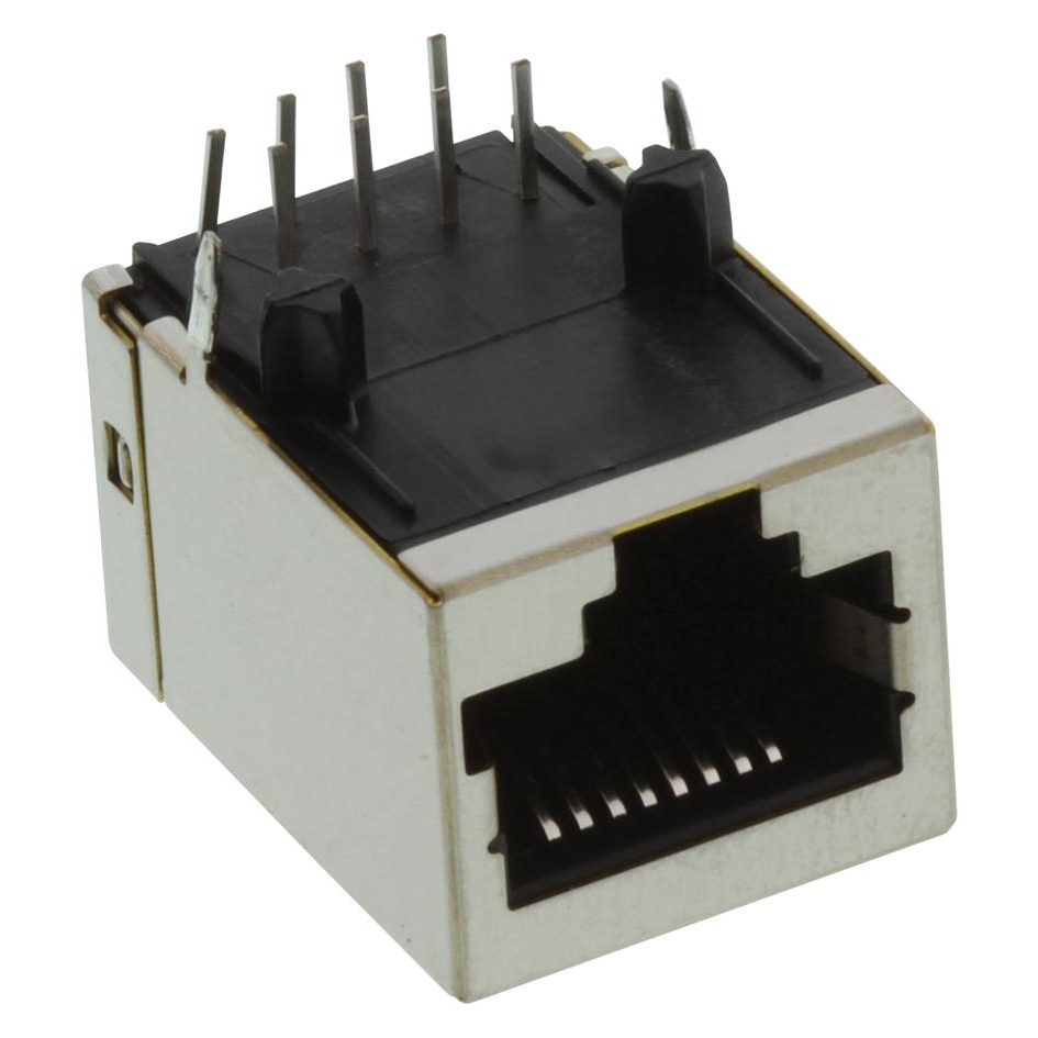 RJ50 JACK R/A 10P10C 1PORT SHLD SS64100-043F Stewart Connector製｜電子部品 ...