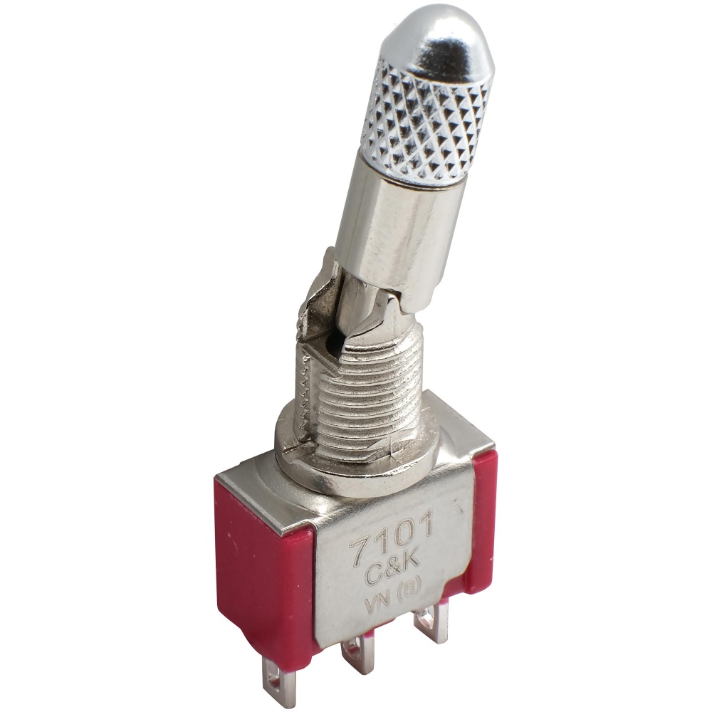 TOGGLE SWITCH DPDT 5A 120VAC PANEL 7201K2AQEG C&K製｜電子部品・半導体通販のマルツ