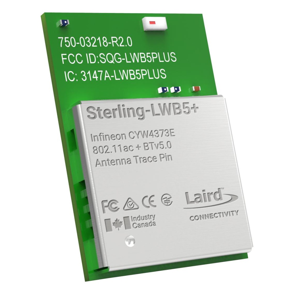 WI-FI/BLUETOOTH MODULE 2.4GHZ & 5GHZ 453-00047C Laird Connectivity製｜電子 ...
