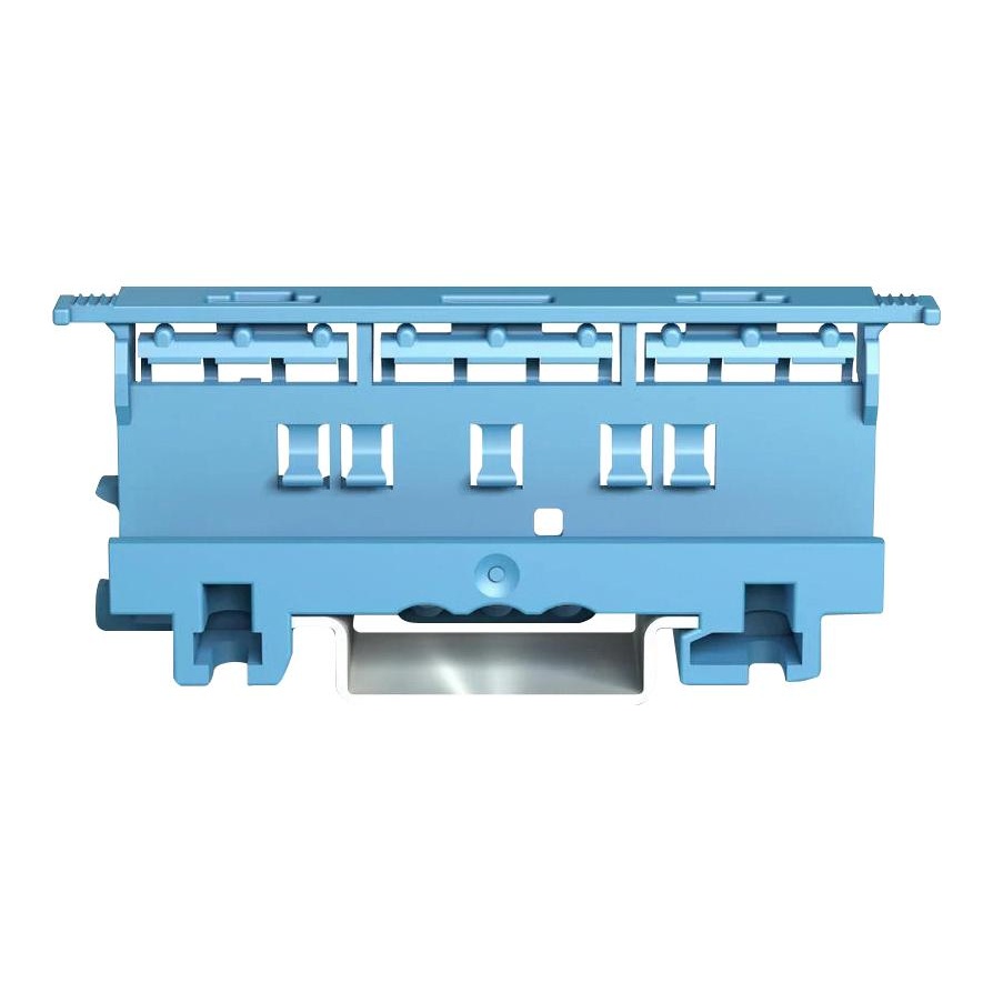 MOUNTING CARRIER BLUE 77.6MM PA66 221-500/000-006 WAGO製｜電子部品・半導体通販のマルツ