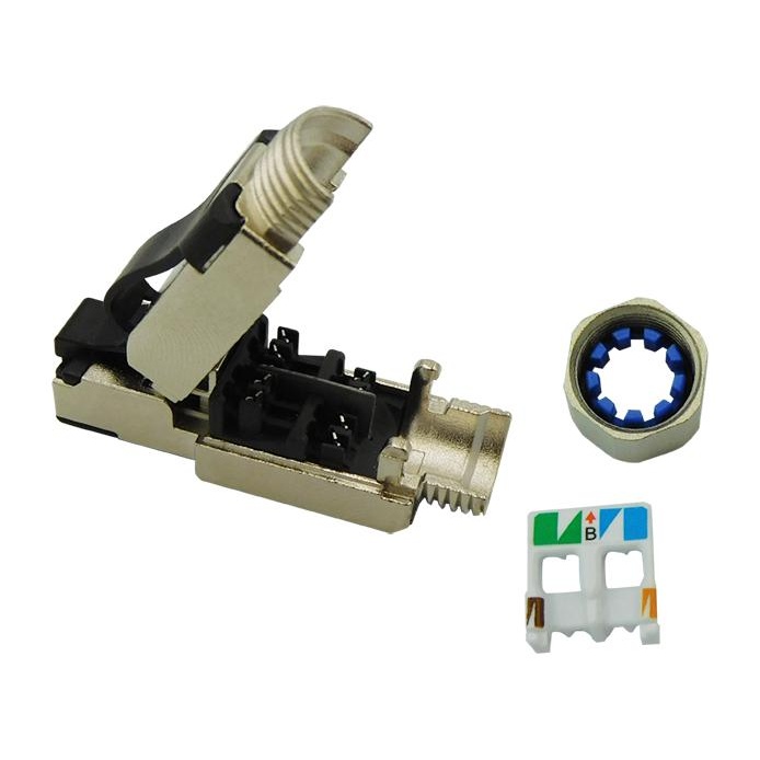 RJ45 CONN PLUG 8P8C 1PORT CAT8.1 SS-39300-010 Stewart Connector製｜電子部品 ...