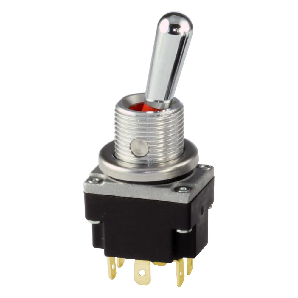 TOGGLE SWITCH DPST 0.1A 28VDC PANEL 2MT2-2 Honeywell製｜電子部品・半導体通販のマルツ