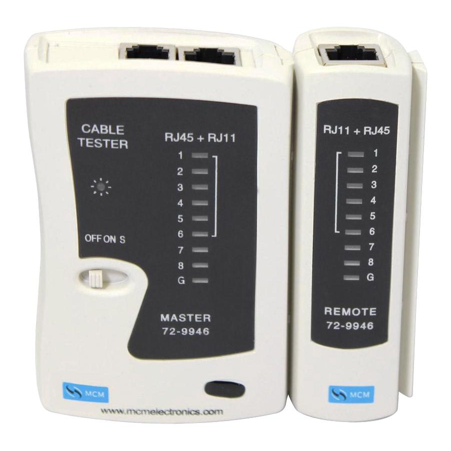 NETWORK CABLE TESTER RJ-45/RJ-11 CABLE 72-9946. PRO SIGNAL製｜電子部品・半導体通販のマルツ