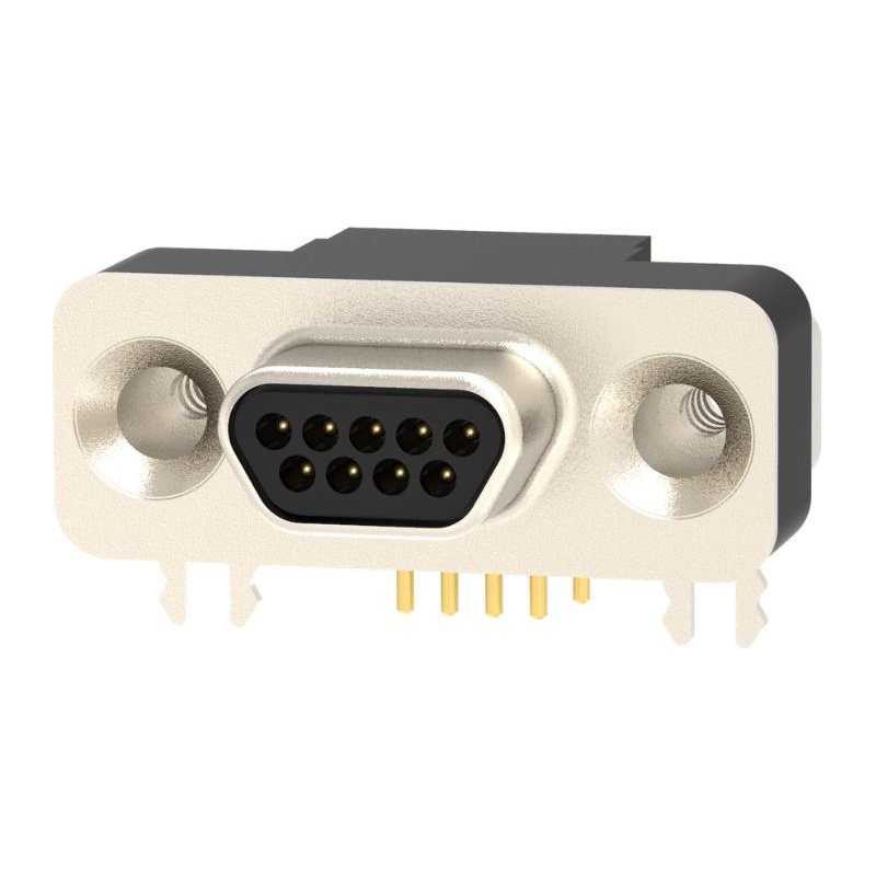 MICRO-D SUB CONN R/A PLUG 9POS SOLDER 581-M09-113L462 Norcomp Inc.製｜電子部品・半導体通販のマルツ