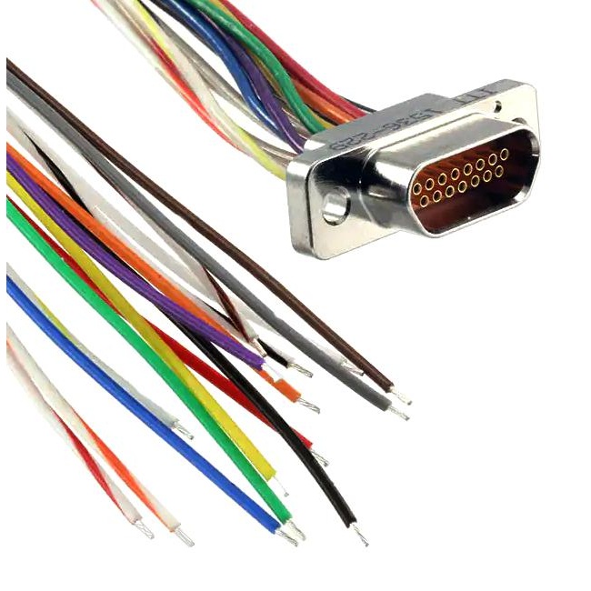 CABLE ASSEMBLY 25P PLUG-FREE END 36inch MDM-25PH006B-A174-F222 ITTキャノン製 ...