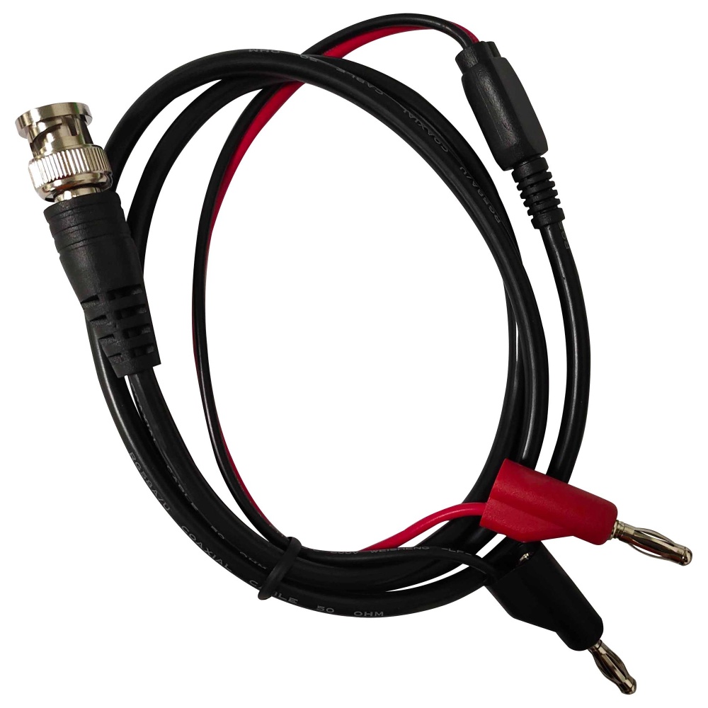 BNC PLUG-4MM BANANA PLUG BLACK 1.11M MP770800 MULTICOMP製｜電子部品・半導体通販のマルツ