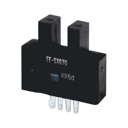 OPTICAL SLOT SENSOR 5MM PNP LO/DO 24V EE-SX674P-WR 1M OMRON製｜電子部品・半導体通販のマルツ