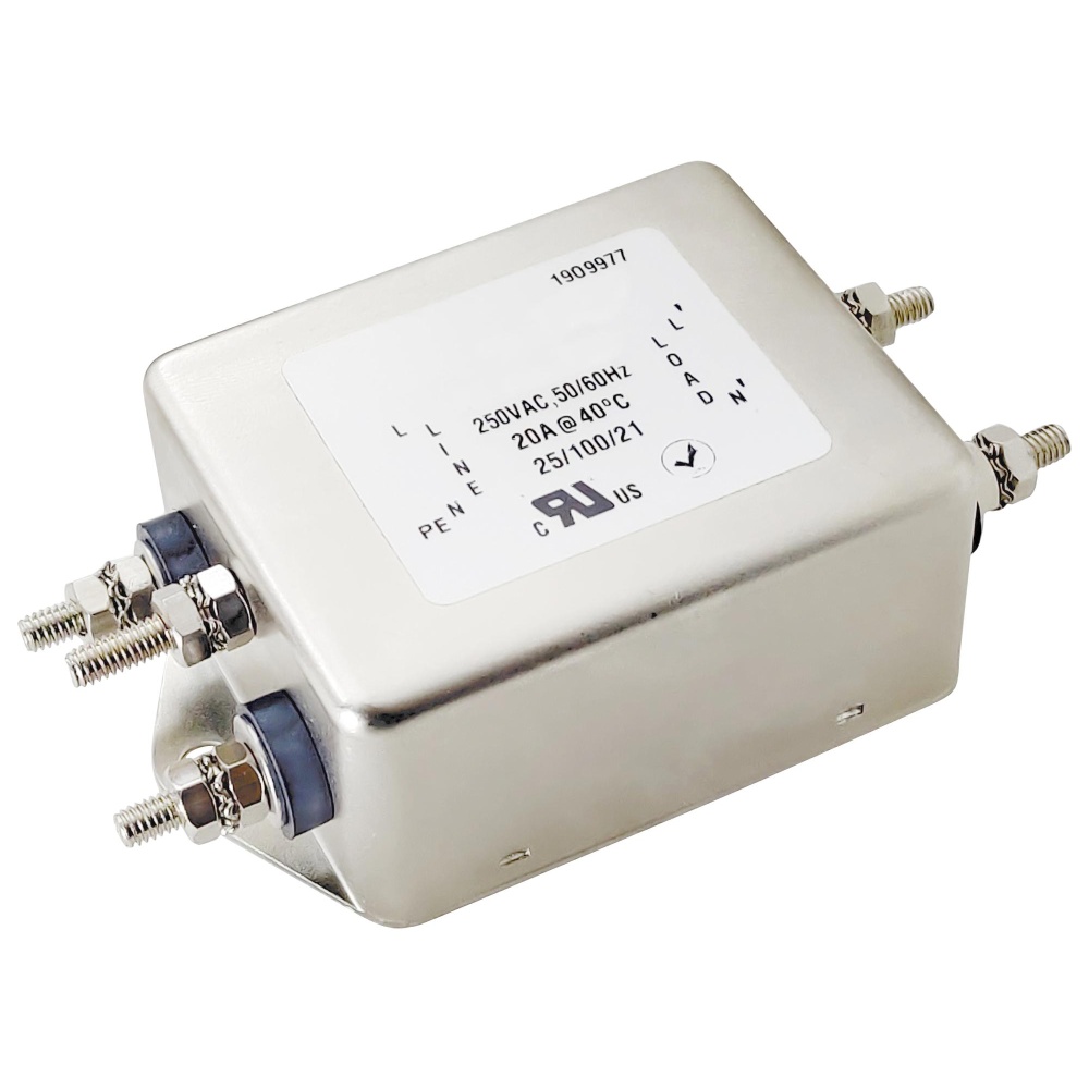 POWER LINE FILTER 250 VAC 20A 1 PHASE MP007475 MULTICOMP製｜電子部品・半導体通販のマルツ