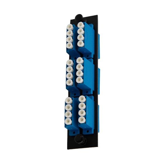 FIBER SUB PANEL LC COUPLER 6POS FSP-LCQ6-BLU-SMCR L-COM製｜電子部品・半導体通販のマルツ